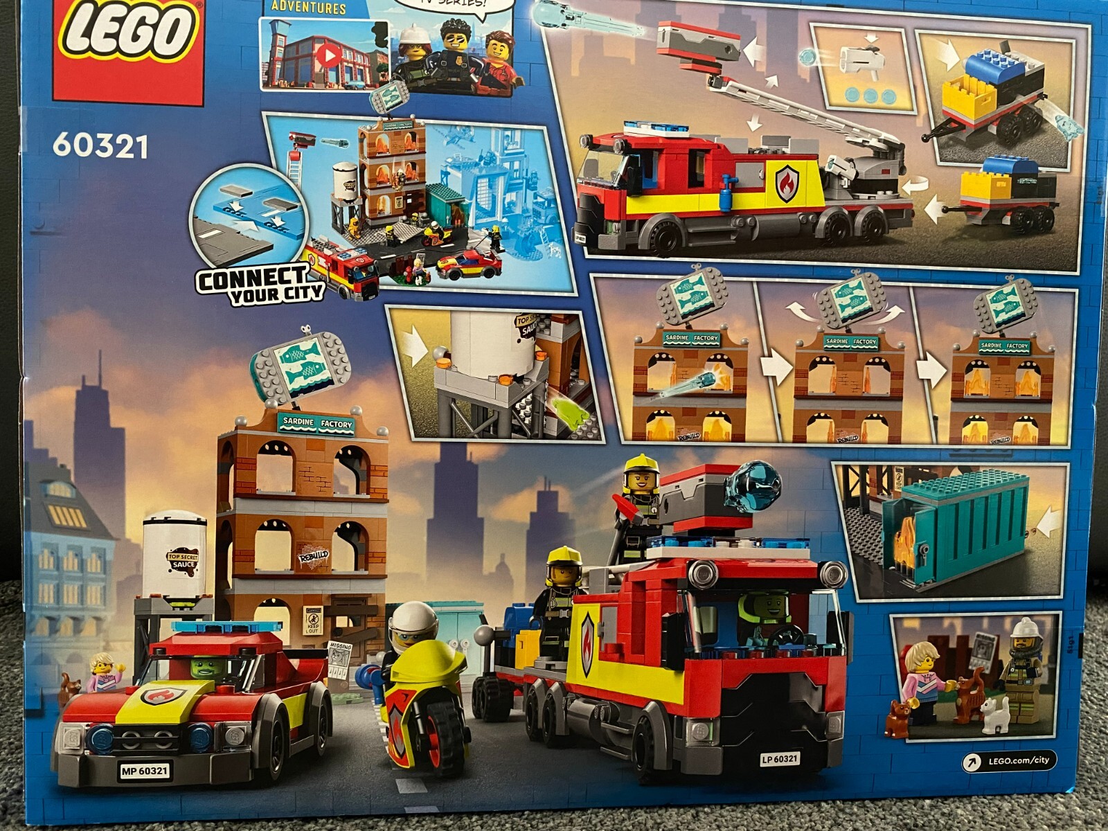 LEGO CITY: Fire Brigade (60321) for sale online | eBay
