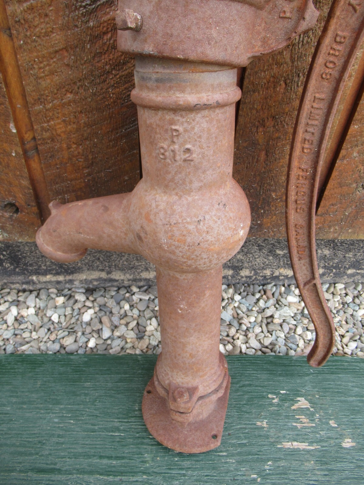 GREAT OLD Cast Iron Hand WATER PUMP Beatty VERY TALL GREAT DECORATION ...