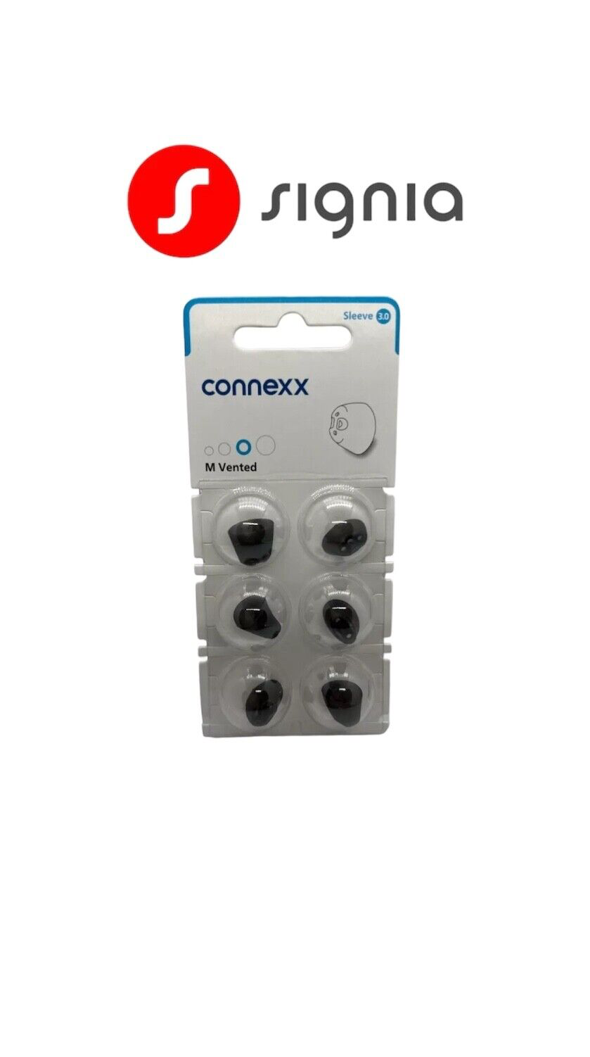 Signia 3.0 EarTips for AX RIC & IX RIC Models Size Medium Vented (6 ...
