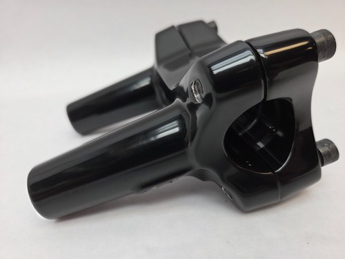 Used Harley Davidson 2024 CVO Road Glide Black Handlebar Riser Clamp ...