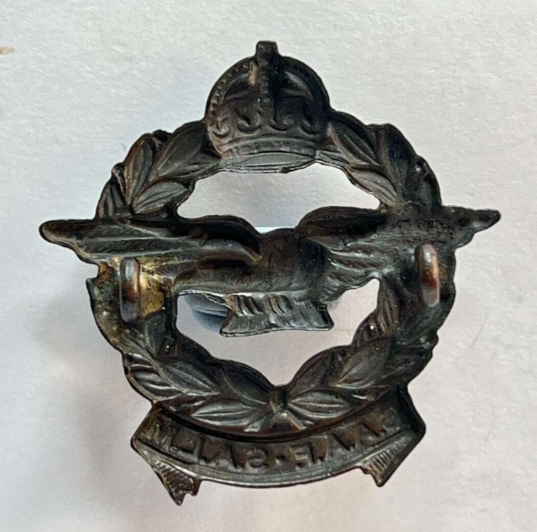 WW2 SAAF SALM South African Air Force Officers Cap Badge 46x45 mm | eBay