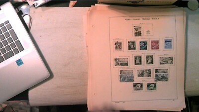 POLAND COLLECTION ON ALBUM PAGES MINT/USED | eBay
