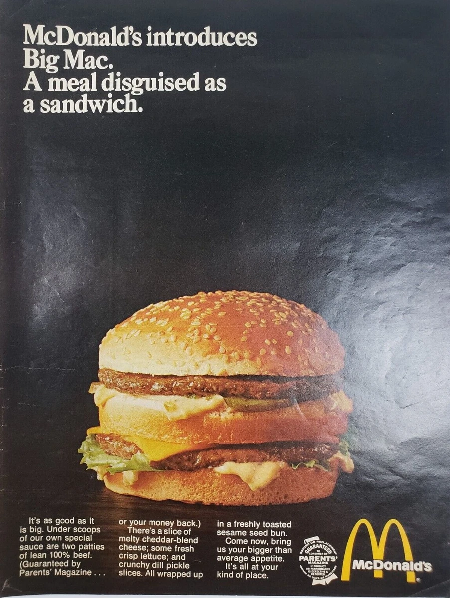Fast Food Advertisements In Magazines