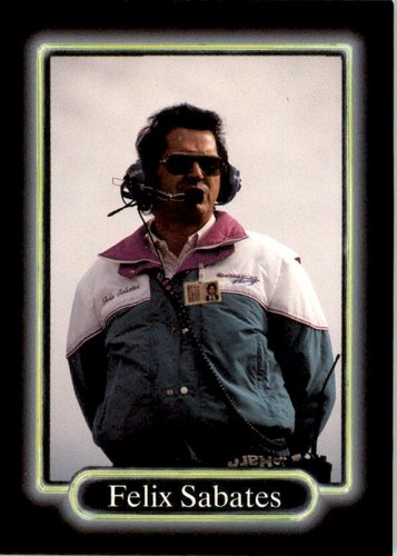 Felix Sabates - 1990 Maxx - #55 - Racing | eBay