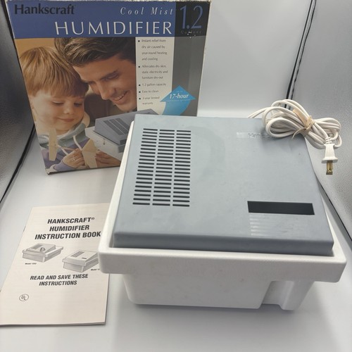 Hankscraft Vintage Humidifier Model 1252 Cool Mist 1.2 Gallons With ...