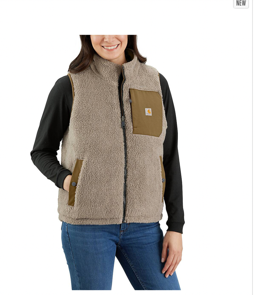 Carhartt Women's Montana Relaxed Fit Insulated Vest Reversible 1X (16W ...