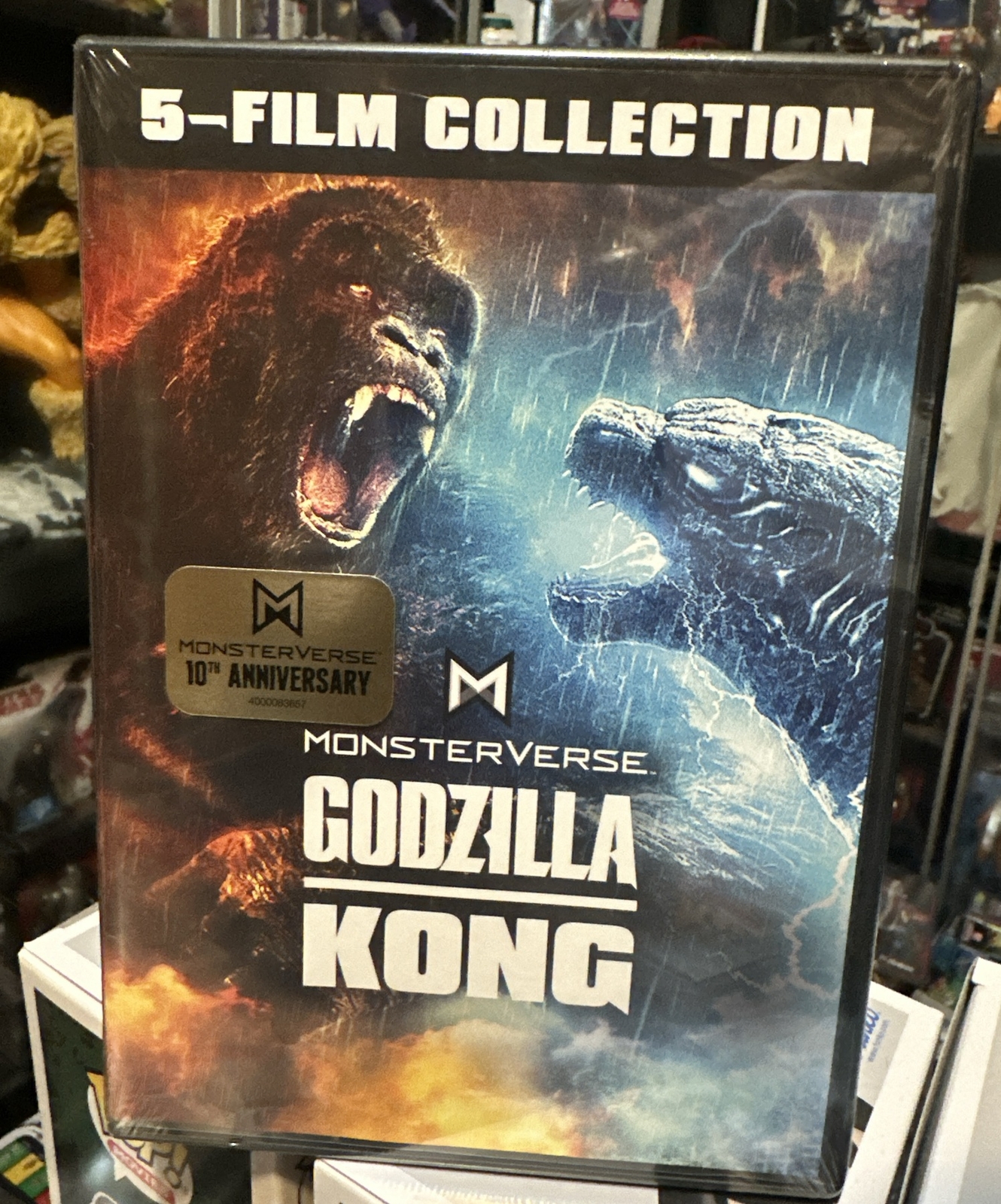 Godzilla / Kong Monsterverse 5-Film Collection (DVD, 2011) for sale ...