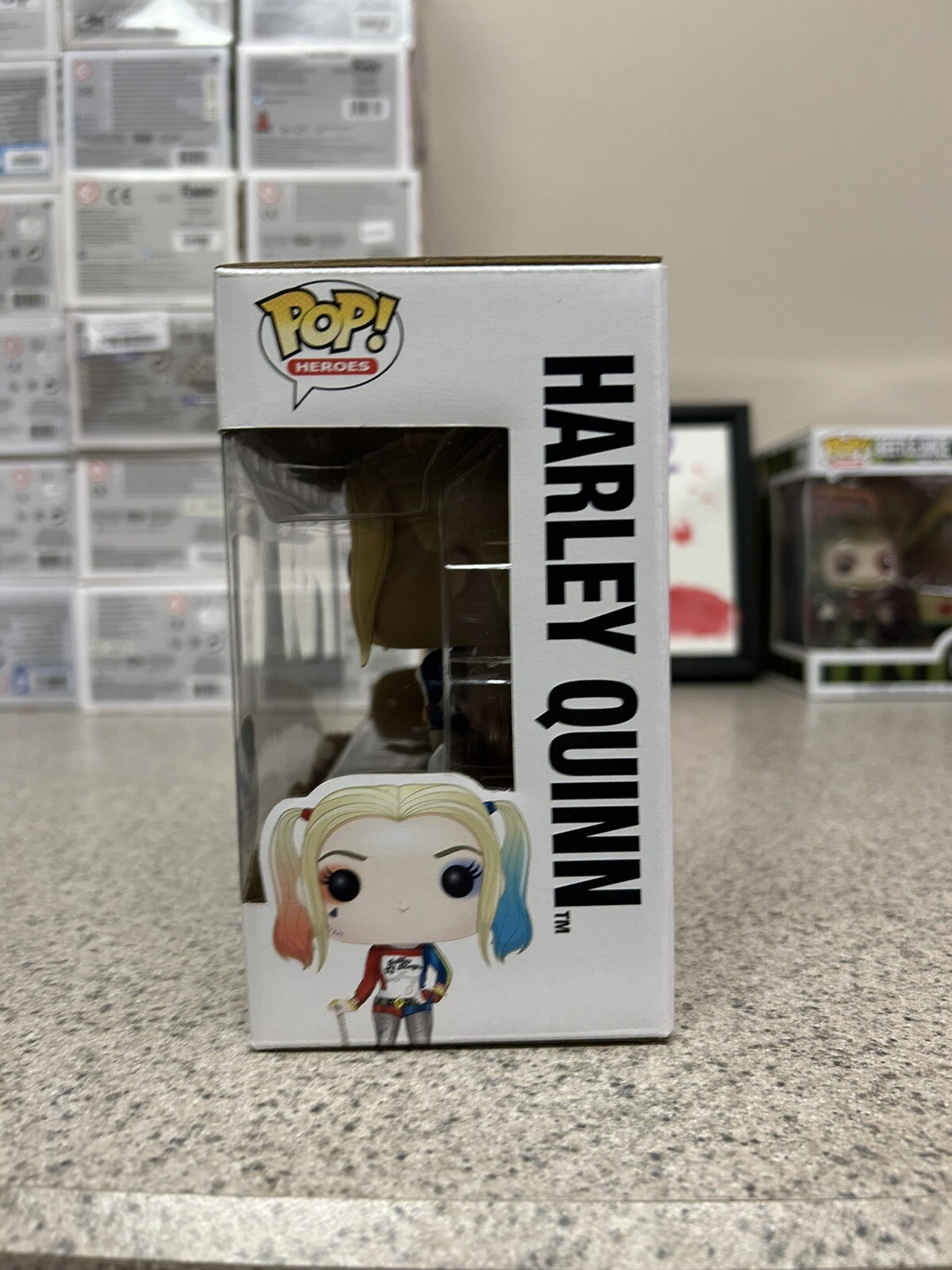 Funko Pop The Joker/Harley Quinn 2pk FYE Sticker Exclusive Great ...