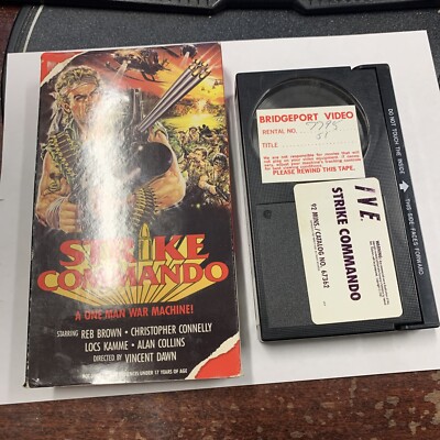 Strike Commando BETAMAX NOT VHS BETA horror Italian Reb Brown 1986 | eBay