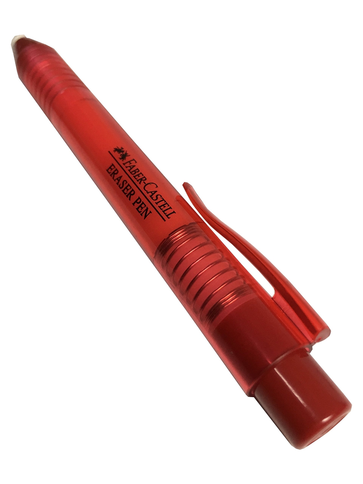 Faber-Castell Pen Mechanical Stick Retractable Eraser Set with 2 Extra ...