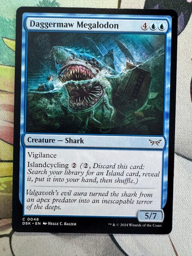 Daggermaw Megalodon Nonfoil/Regular Magic the Gathering TCG MTGB309 | eBay