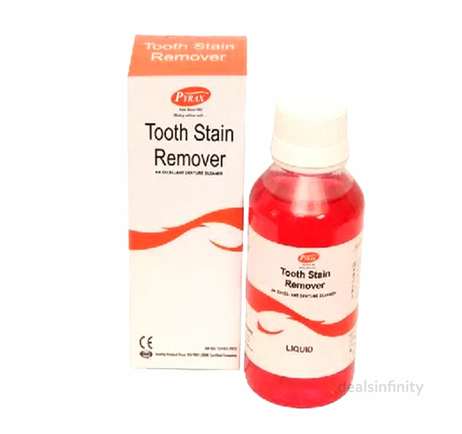5 x Pyrex Tooth Stain Remover Cleaning Solution - Bottle of 110 ml | eBay