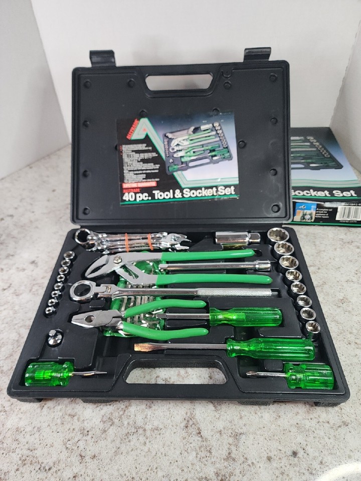 Alltrade 40 Piece Metric Tool And Socket Set New Vintage | eBay