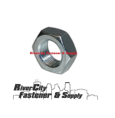 M14-1.25 Hex Jam / Thin / Half Nut Fine Threadl M14x1.25 Nut 14mm x 1. ...