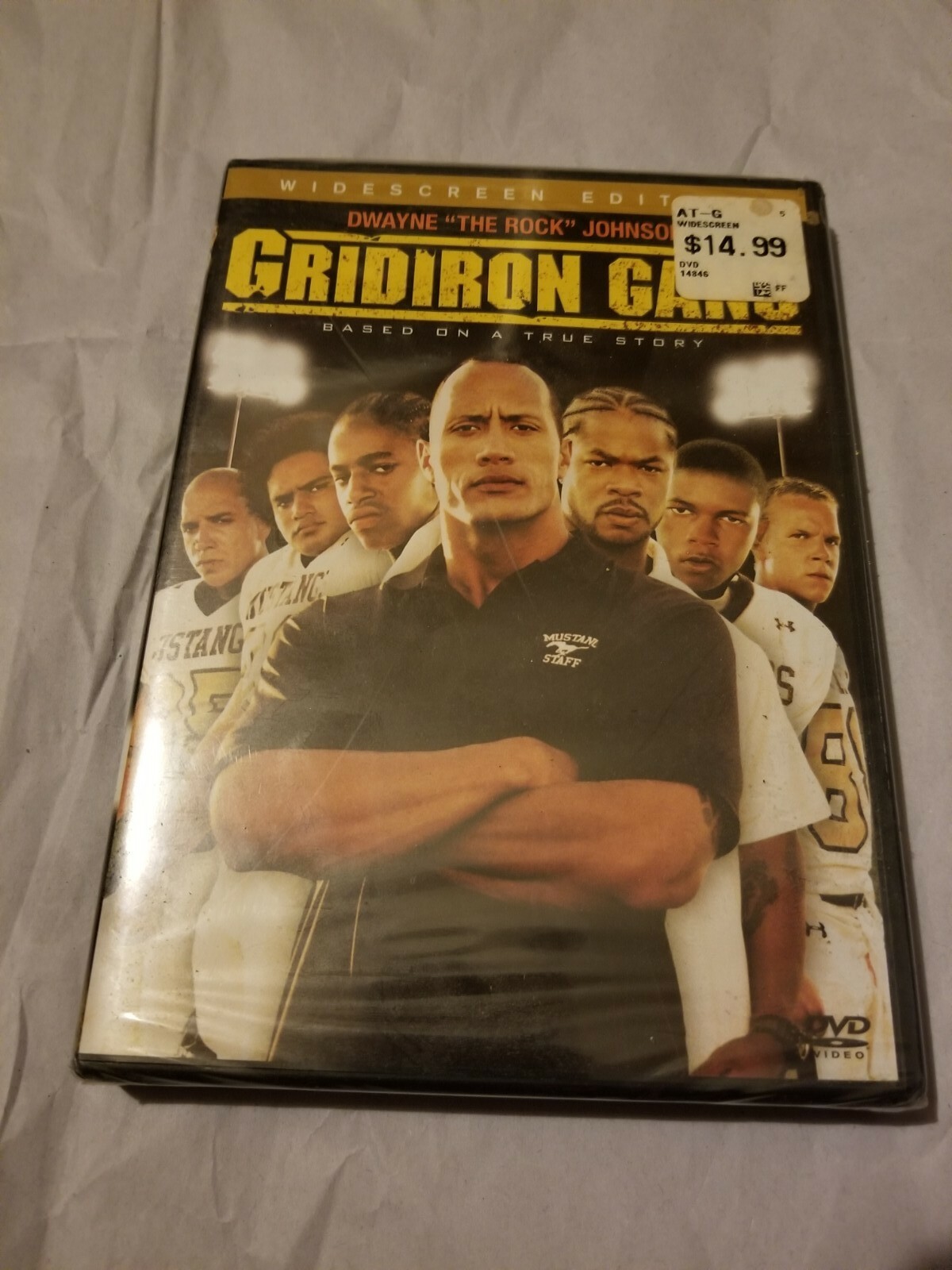 Gridiron Gang DVD NEW Widescreen Dwayne Johnson True Story Football ...