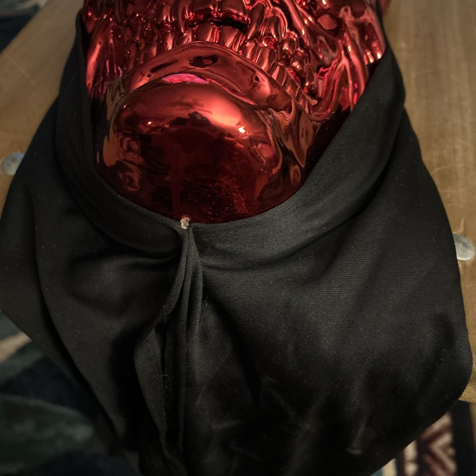 Adult Halloween Metallic Devil Mask | eBay