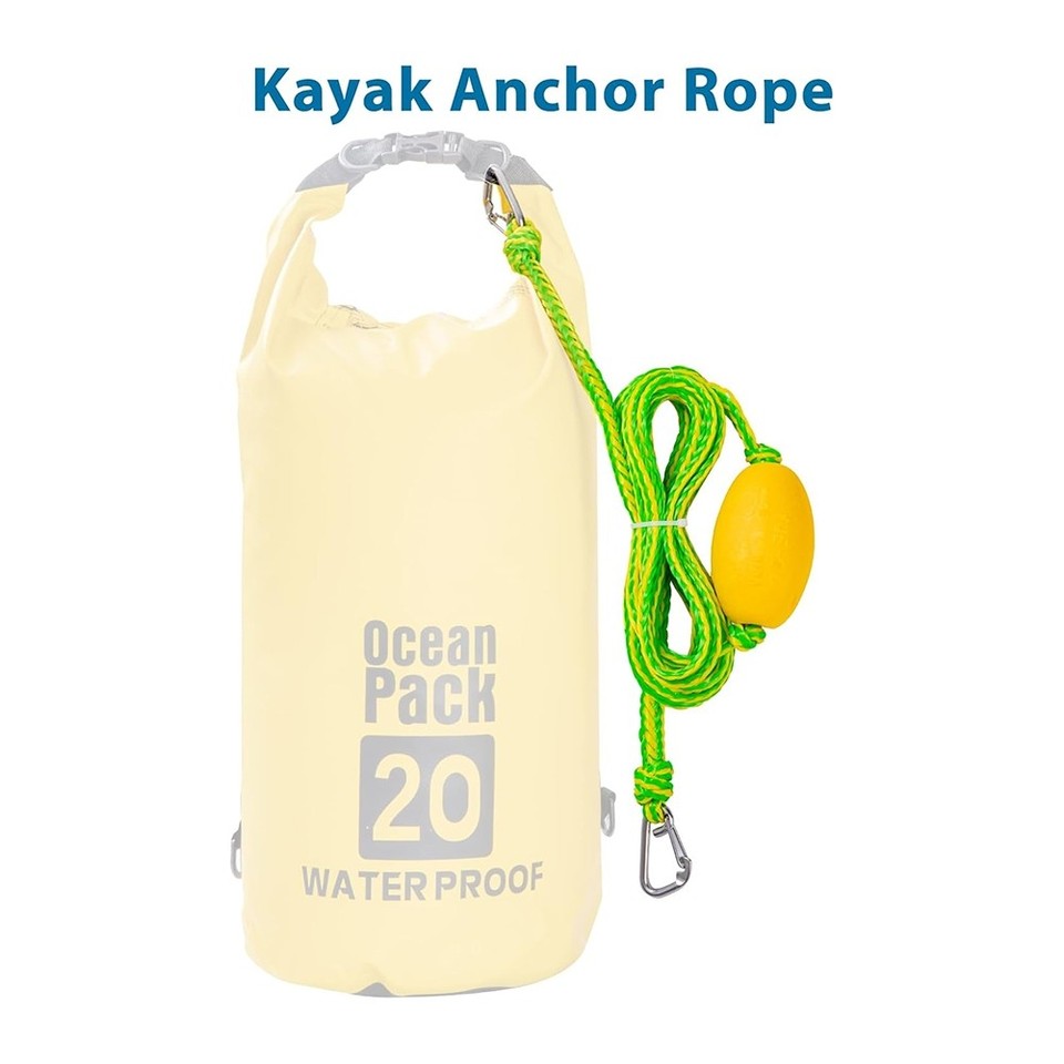 Floating Kayak Tow Rope Ski Anchor Rope for Tying Kayaks Together ...