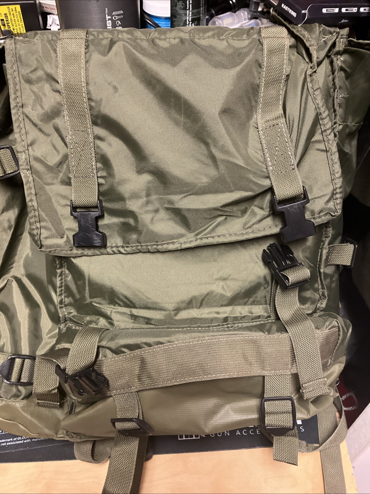 Surplus Harris Falcon II Radio Pack OD pack with Antenna | eBay