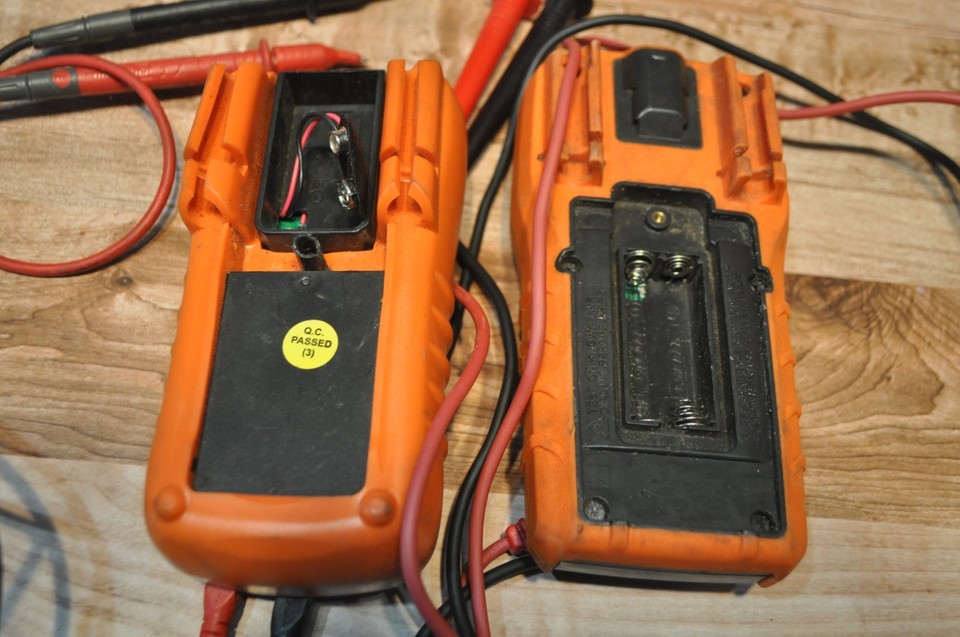 AMES Instruments DM600 + KLEIN TOOLS MM300 Digital Multimeter NO ...