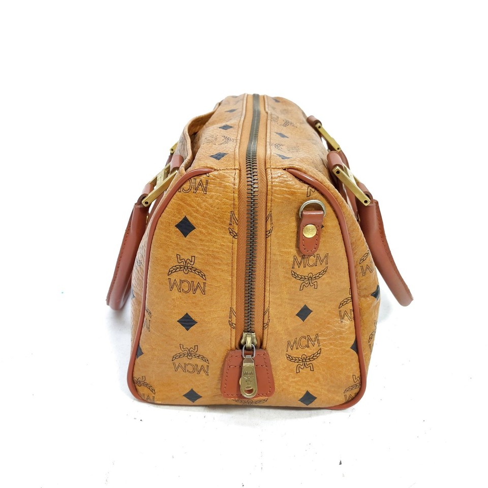 MCM Hand Bag Brown PVC 2660325 | eBay