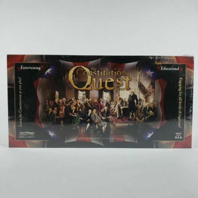 2012 The Constitution Quest Board GAME Educational 3 Branches of Government for sale online | eBay