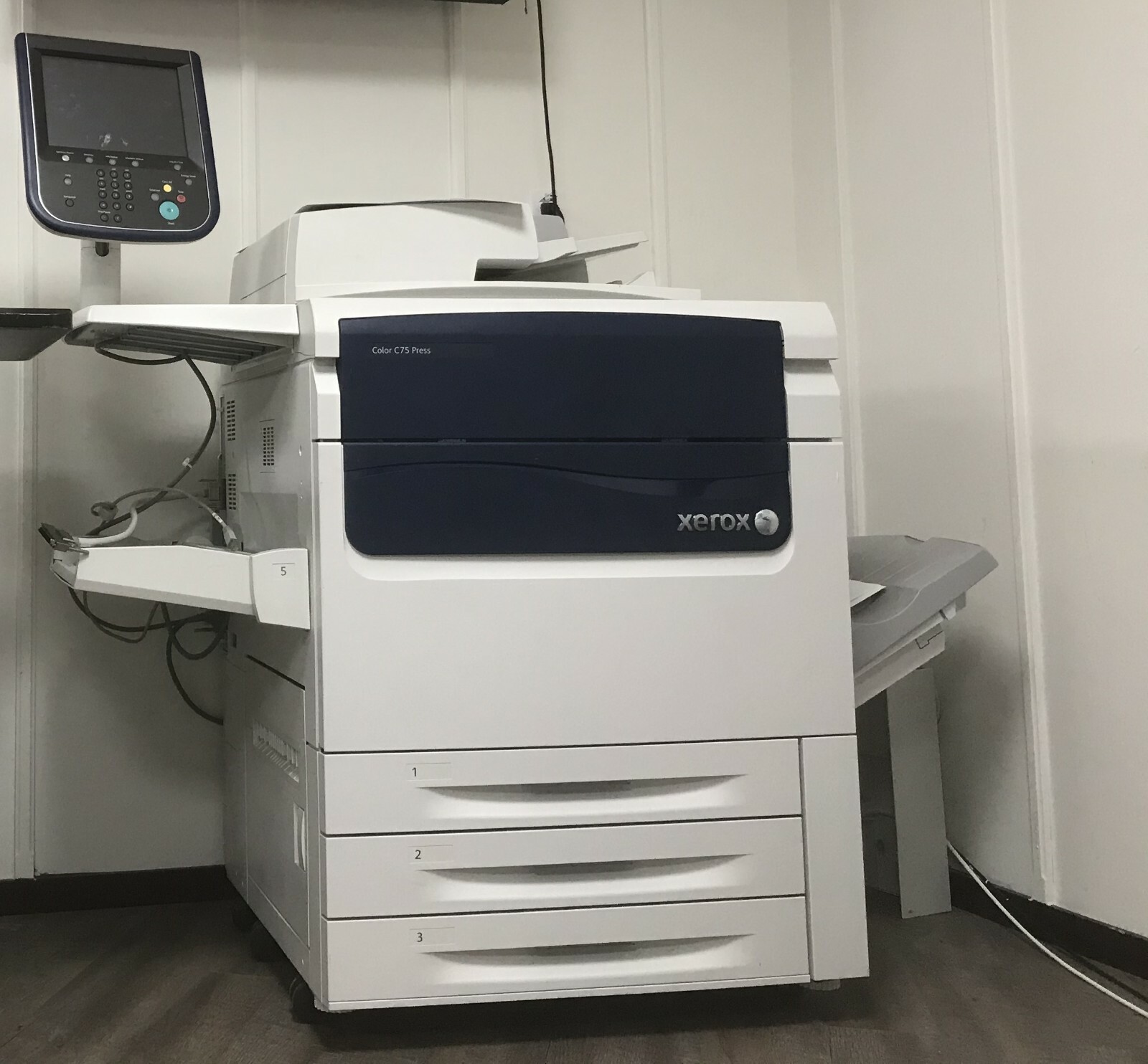 Xerox Color C75 Digital Press Laser Production Copier Printer Scanner ...