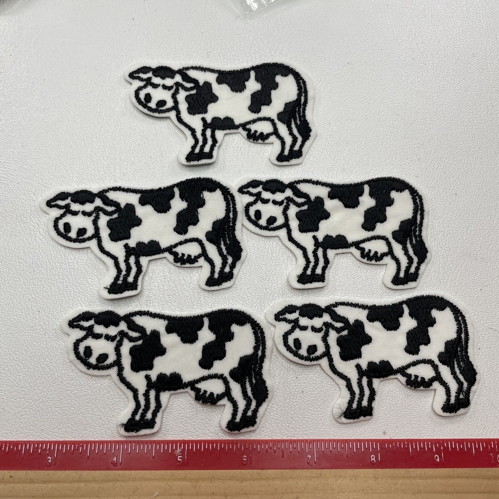 5 BLACK & WHITE COW Patches Lot (Dairy Farmer, Milk, Pasture) M005 | eBay