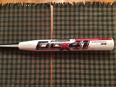 NIW MIKEN DC-41 SUPERMAX DC41 SLOWPITCH BAT 27 oz BLACK KNOB/FLAT ...