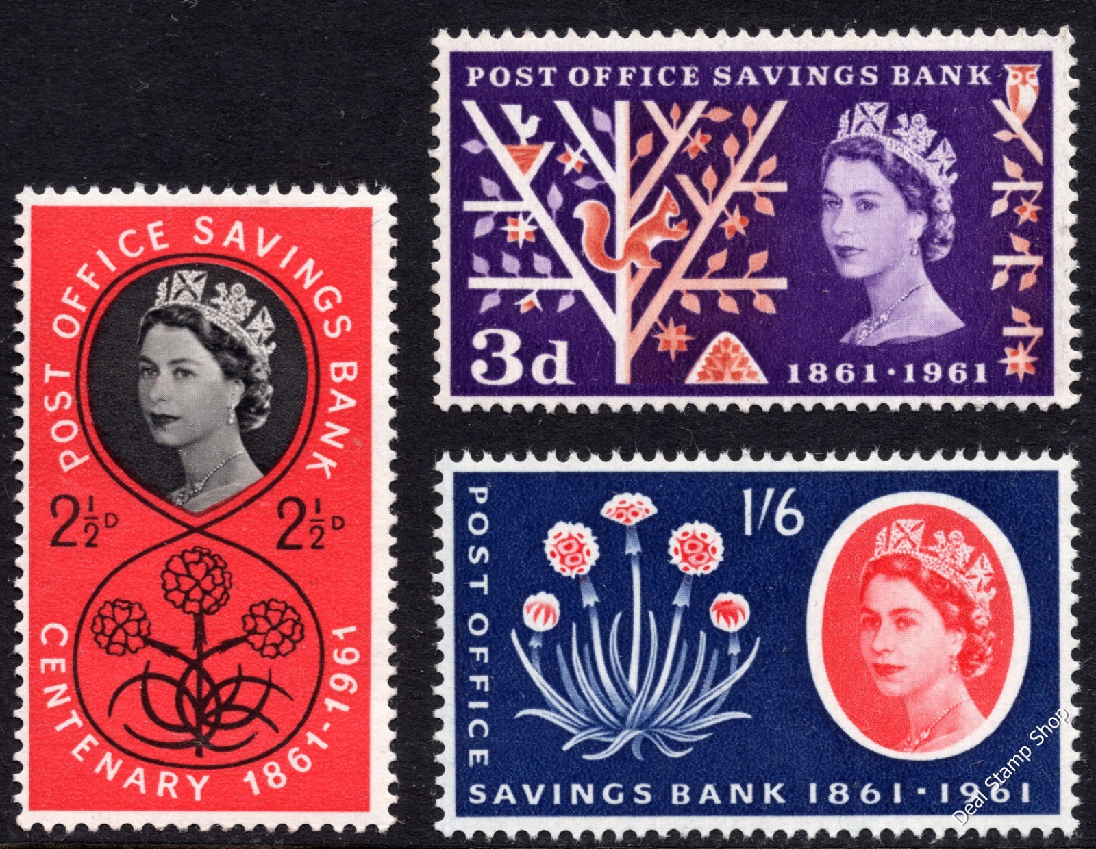 1961 POSB Post Office Savings Bank SG623 - 625 Unmounted Mint MNH | eBay