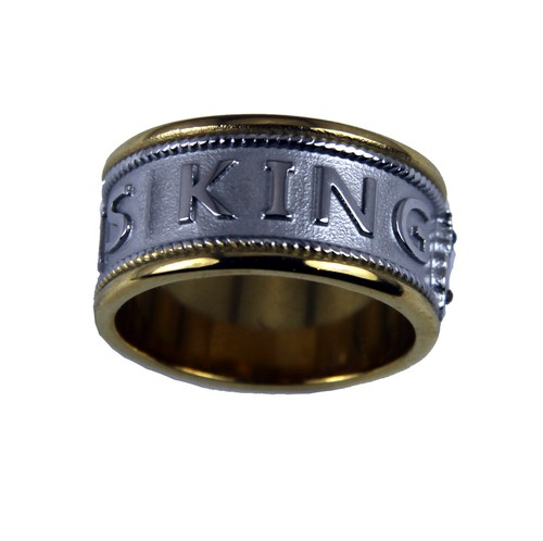 T59 Mens RoJ Royal Order of Jesters Ring Jester Biliken Mirth is King ...