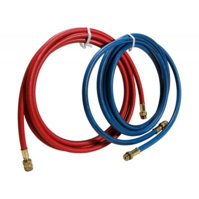 Robinair 34722 2 Replacement 9' Red, Blue R034a Enviro-Guard Hoses for ...