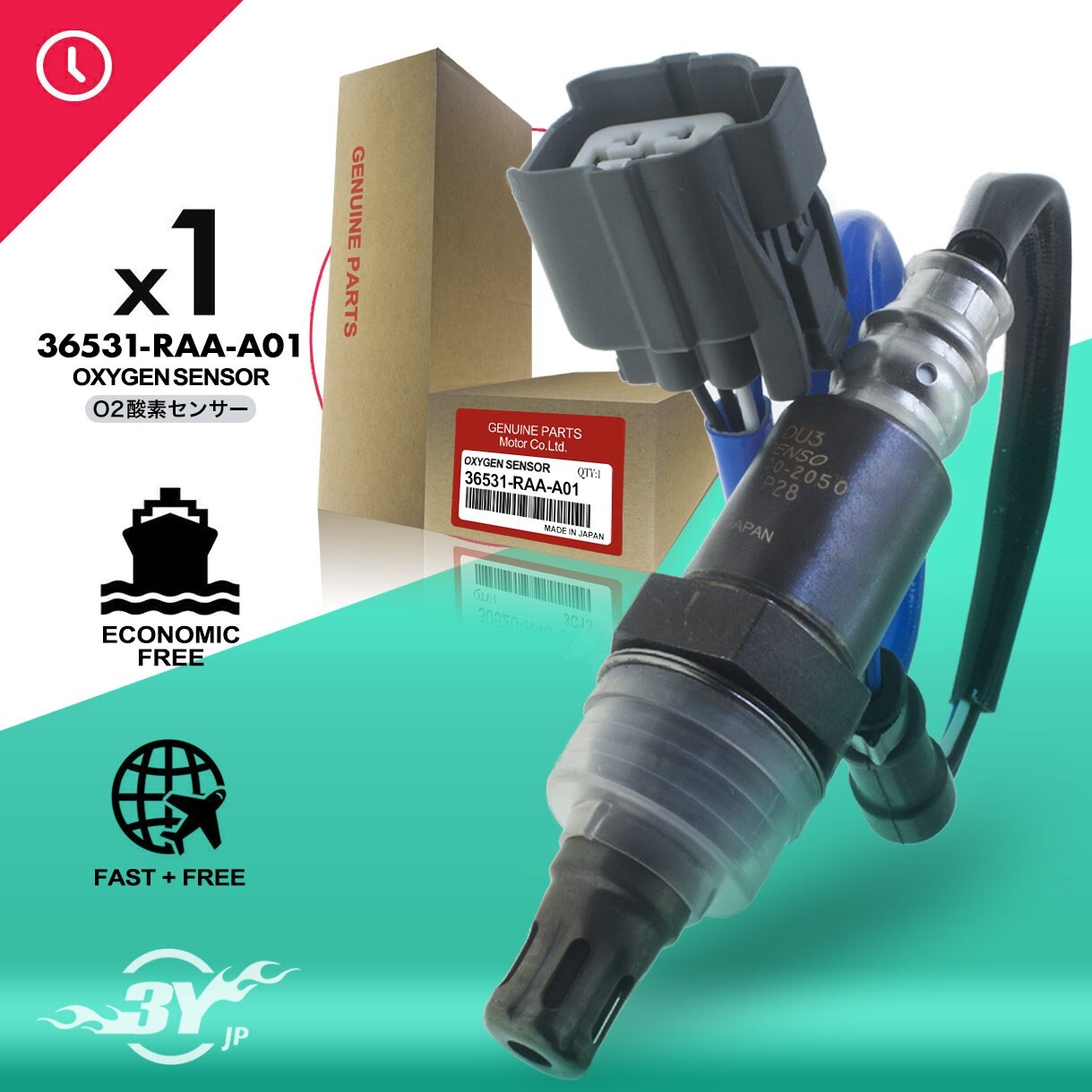 Genuine Part No. 36531-RAA-A01 For 03-07 Honda Accord 2.4 -Air Fuel ...