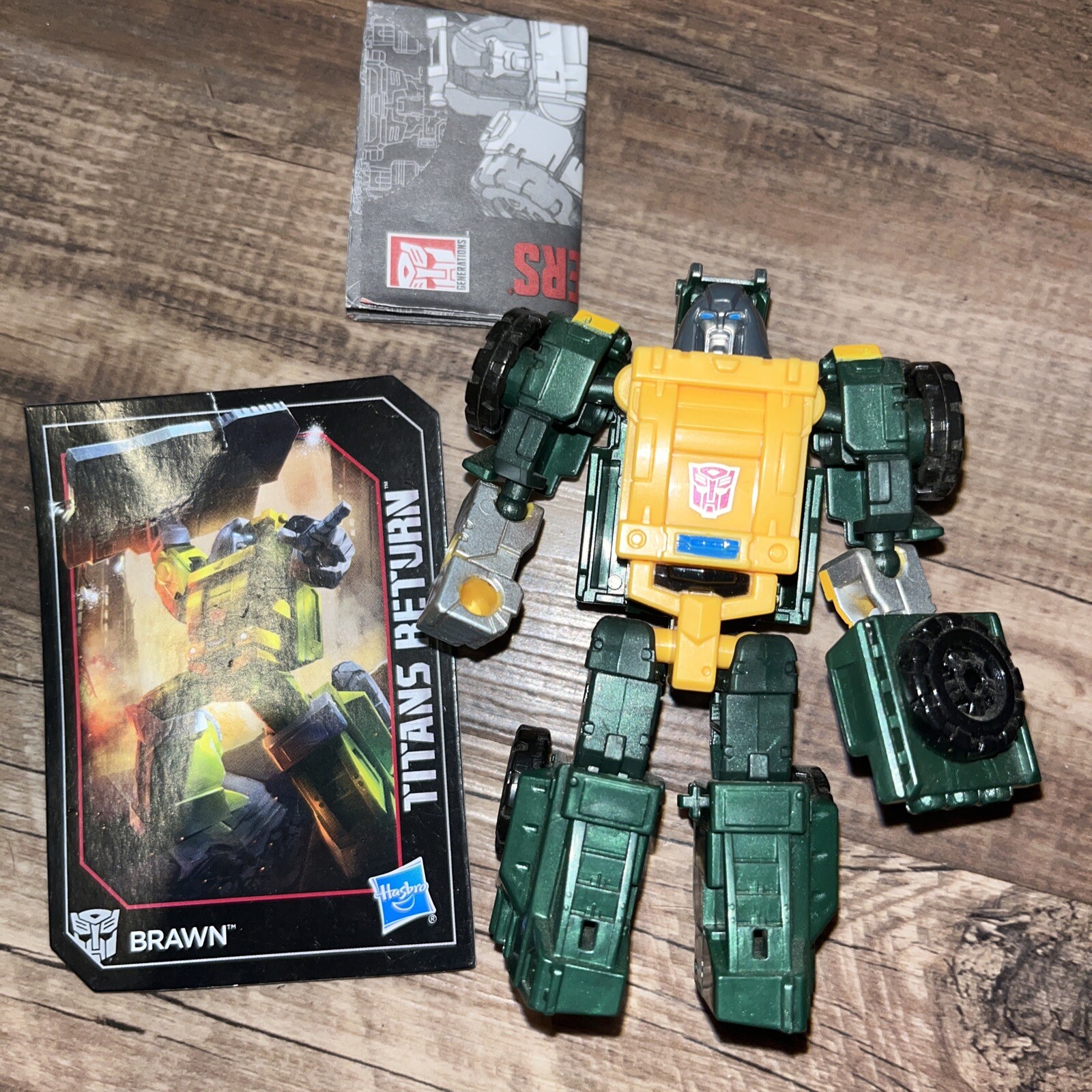 Transformers Titans Return Legends Class Brawn Complete Ships Fast! | eBay