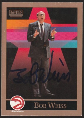 1990-91 Skybox Bob Weiss #301 IP autograph signed card | eBay
