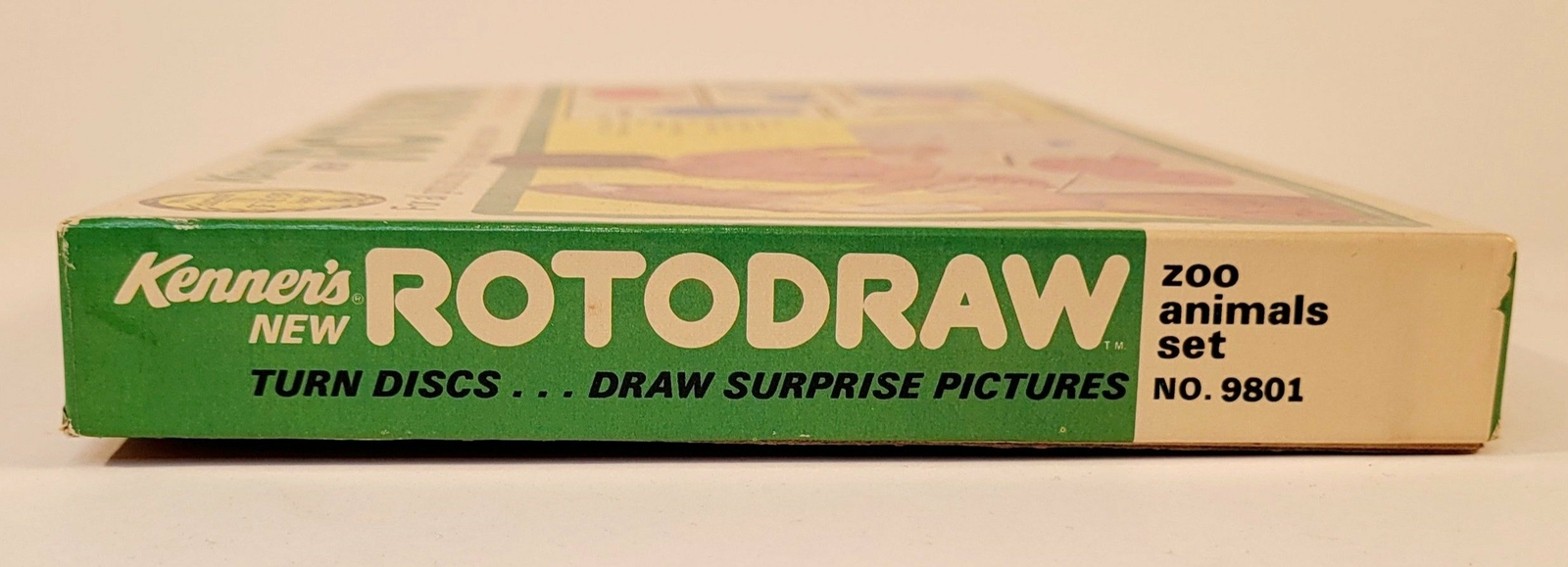 1970 Vintage ROTODRAW Children's Art Set, Toy, Zoo Animal Set, Kenner ...