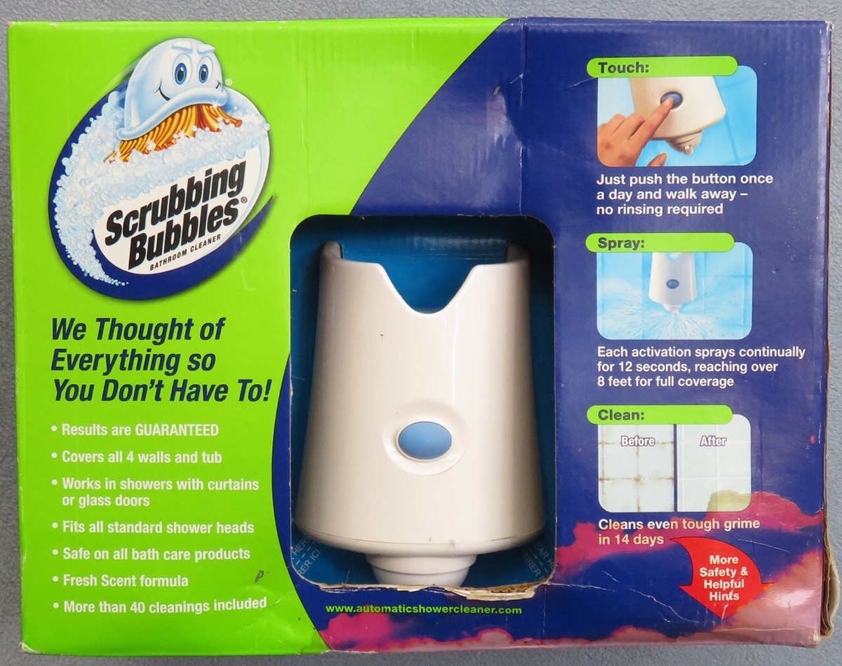 Scrubbing Bubbles Shower Cleaner Dispenser Quiclean Tap & Shower