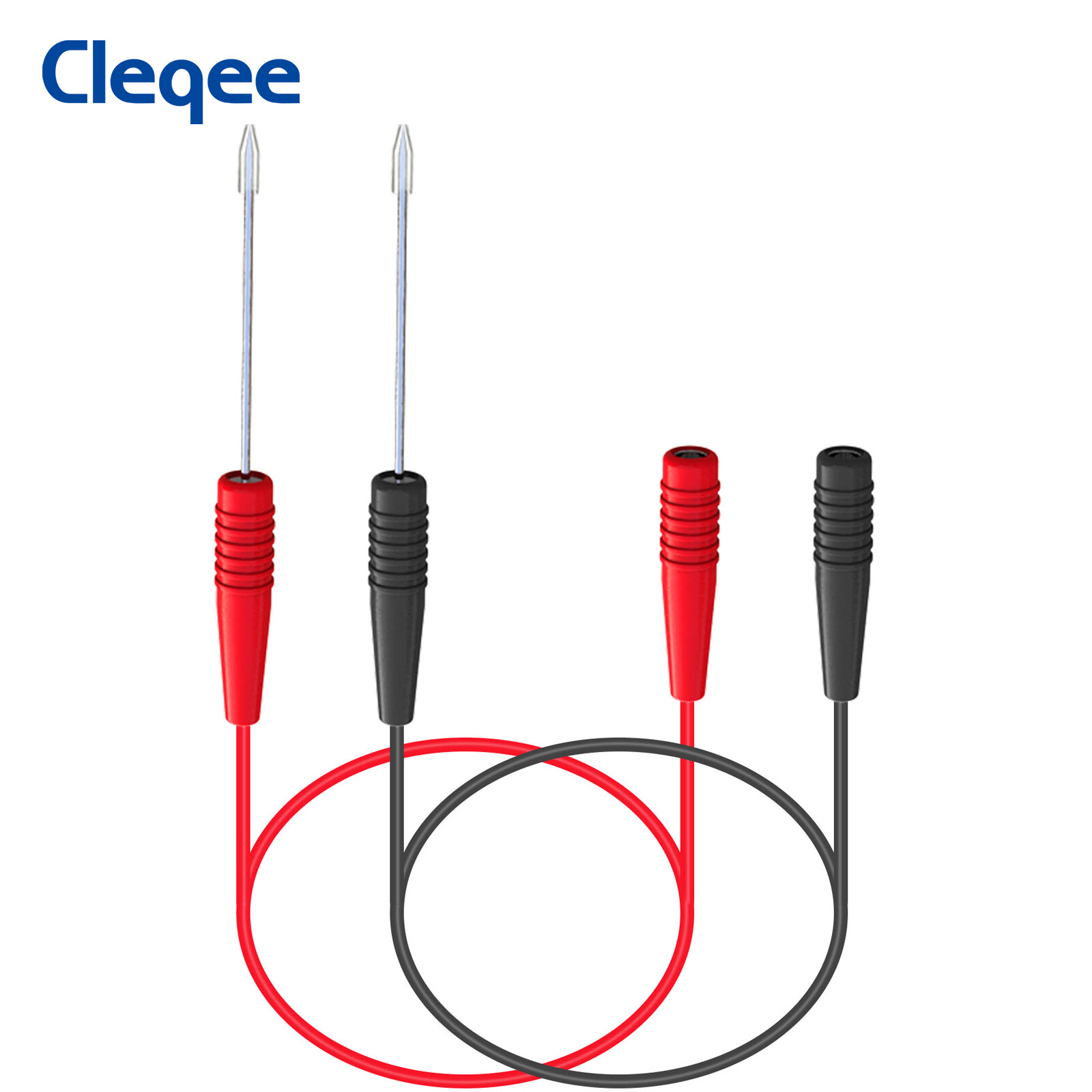 Multimeter Test Leads Kit with Alligator Clips Wire Piercing Probes ...