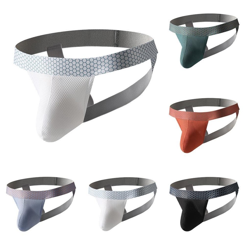 G-String Underwear Low Waist Thong Solid Pattern Lightweight Quick Dry ...