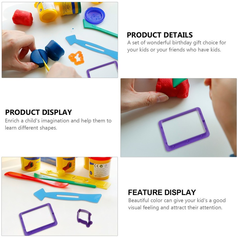 32 Pcs Sculpting Clay for Kids Children Manual Plasticine Noodle DIY ...