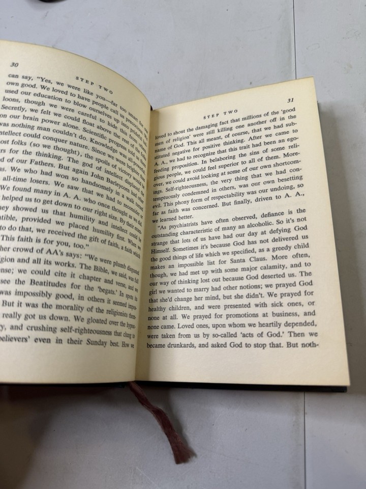 Twelve Steps and Twelver Traditions 1953 AA Alcoholics Anonymous ...