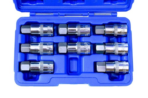 1/2-Inch Drive Jumbo Hex Bit Socket Set, S2 Steel | 8-Piece Set | SAE & Metric … 643845644901| eBay