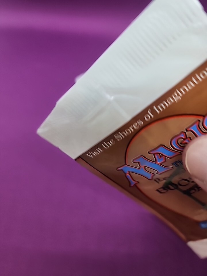 MTG Empty Summer Edgar Booster Pack Wrapper Revised W/ Provenance ...