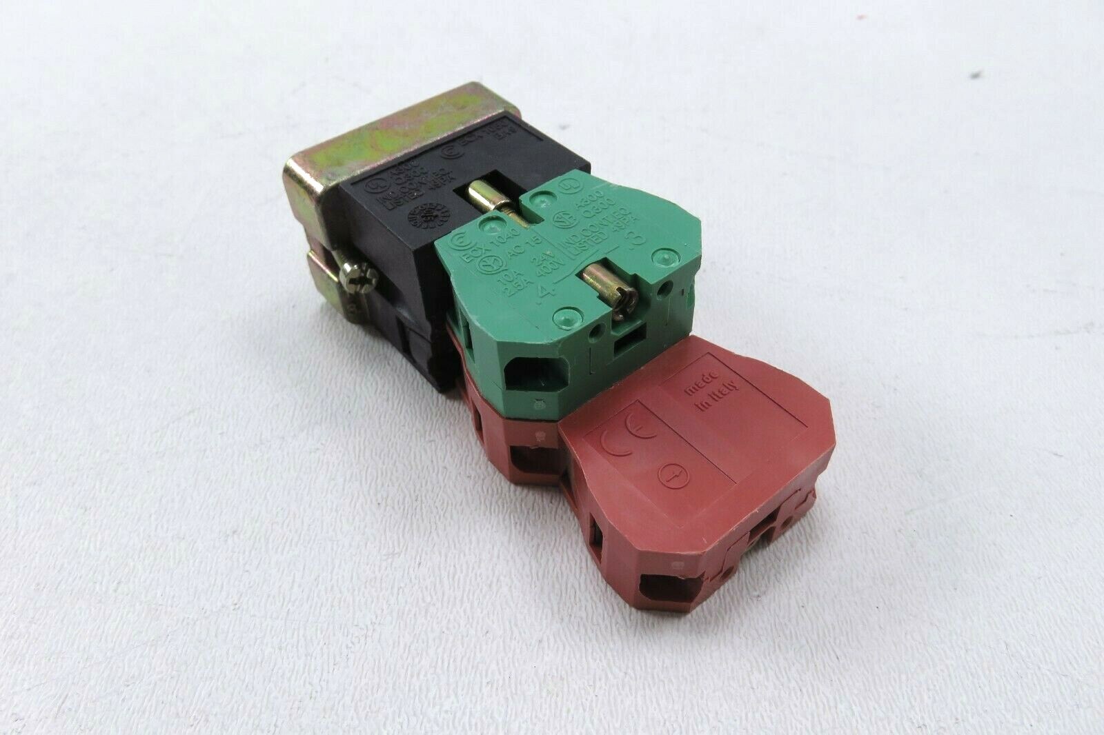 Automation Direct ECX-1050 Lamp Holder, ECX-1030 Contact Block (2) w ...