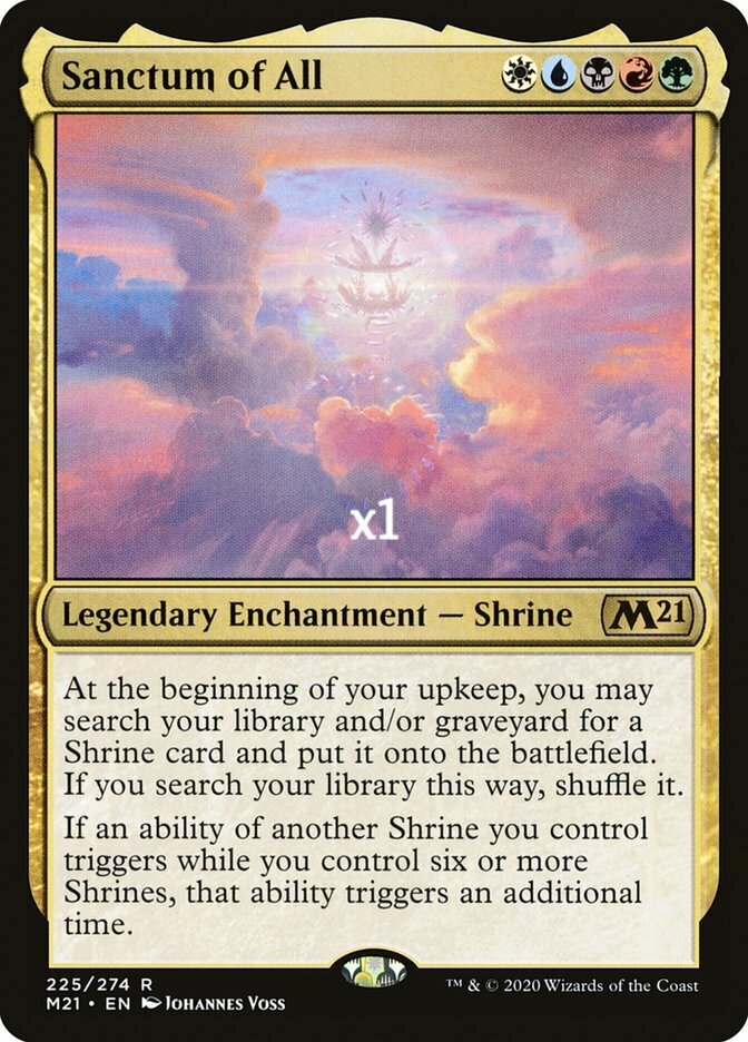 MTG Core 2021 M21 Sanctum of All MINT | eBay