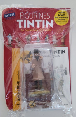 Figurines Tintin La collection officielle Atlas N°60 Sakharine | eBay