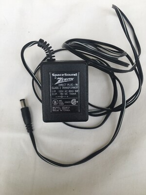 AC Adapter for Zenith Space Sound Zen810 18v Dc 150ma Charger Power ...