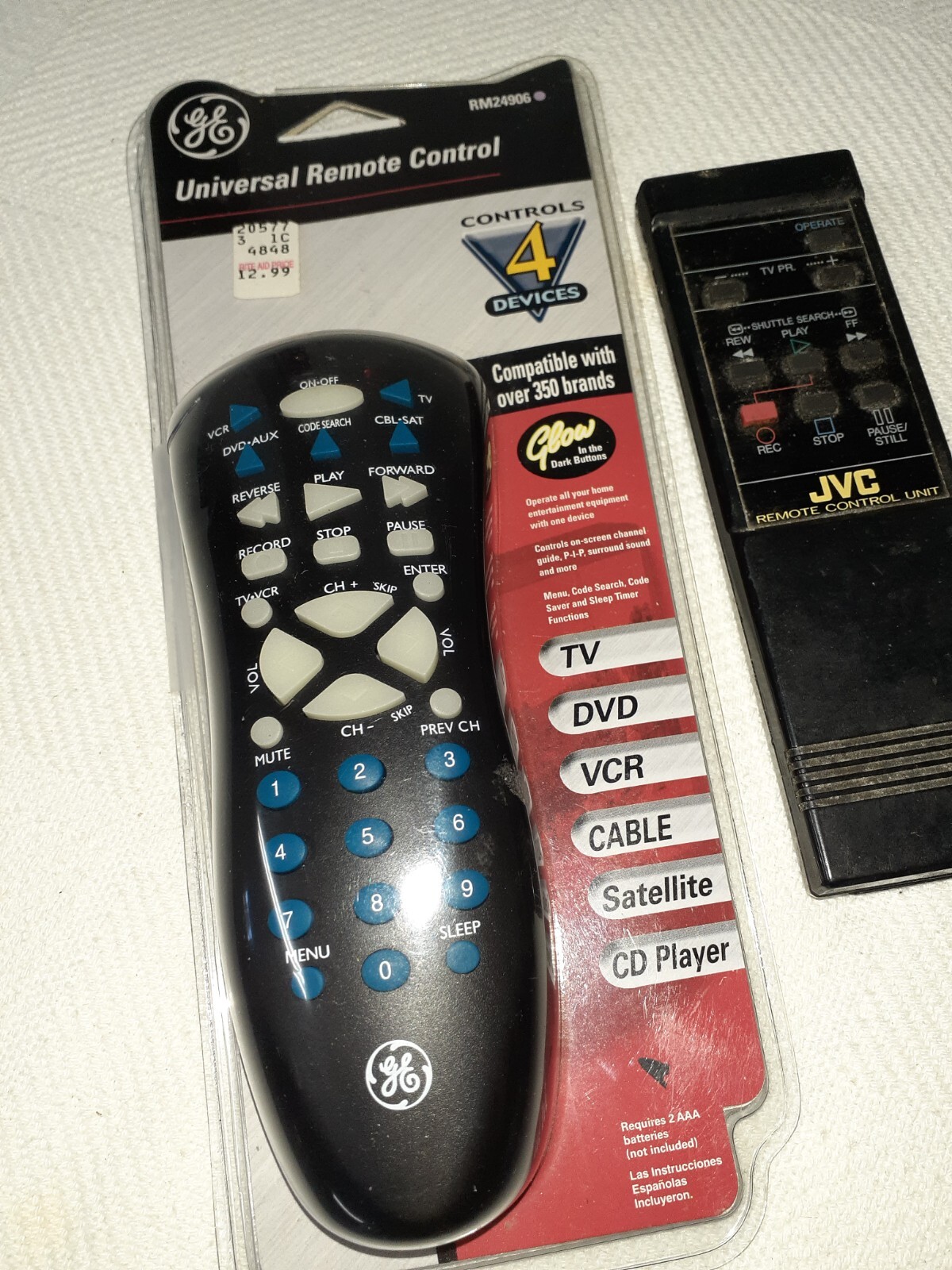 Remote control lot of 5 RCA JVC,Insignia LG GE | eBay