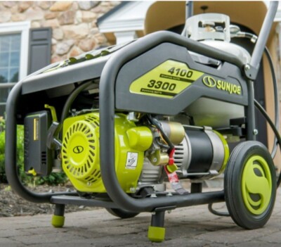 Power Joe 4100-Watt/3300-Watt Portable Propane Generator W/ Cover, 2.0 ...