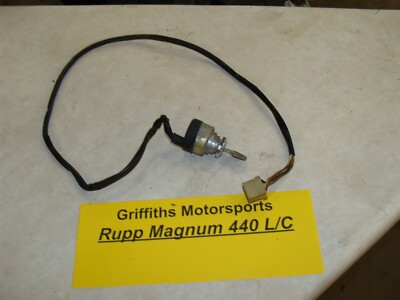 1976 77 78 RUPP MAGNUM 440 l/c XENOAH oem original ignition key switch ...
