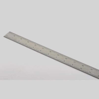 36" Rigid Stainless Steel Machinist Ruler E/M Grad (1/64, 1/32, 1 ...